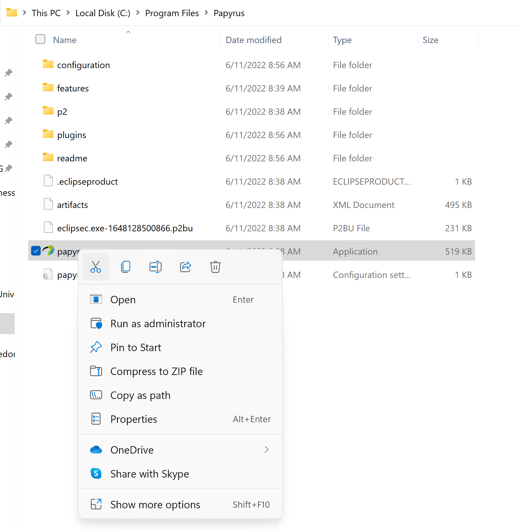After downloading, open the zip file and extra the content to anywhere ...
